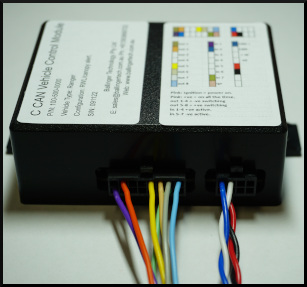 Canopy Door Alarm C CAN Can Bus interface - Ballinger Technology Pty Ltd